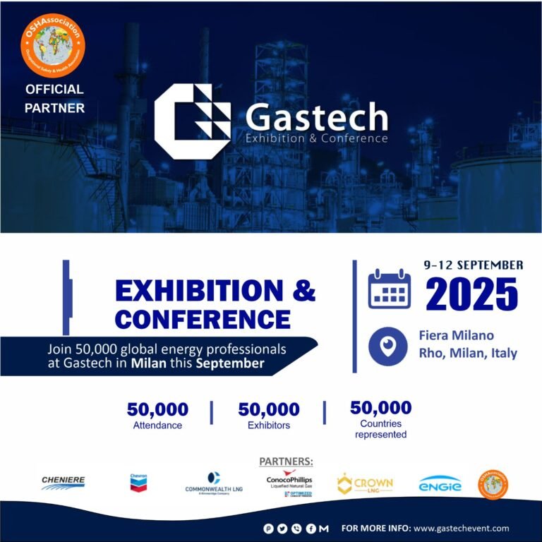 Gastech Exhibition & Conference Italy 2025 - OSHAssociation